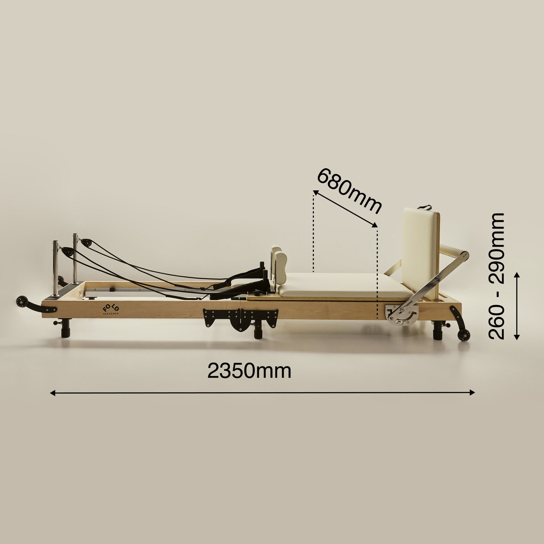 FOLD Reformer | Foldable Reformer Pilates Machine
