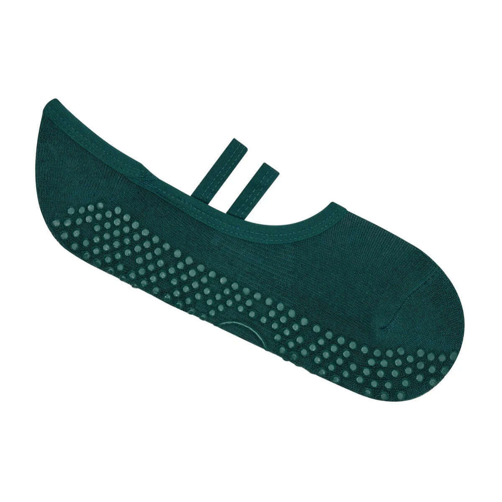 MoveActive Ballet Grip Socks - Forest Green