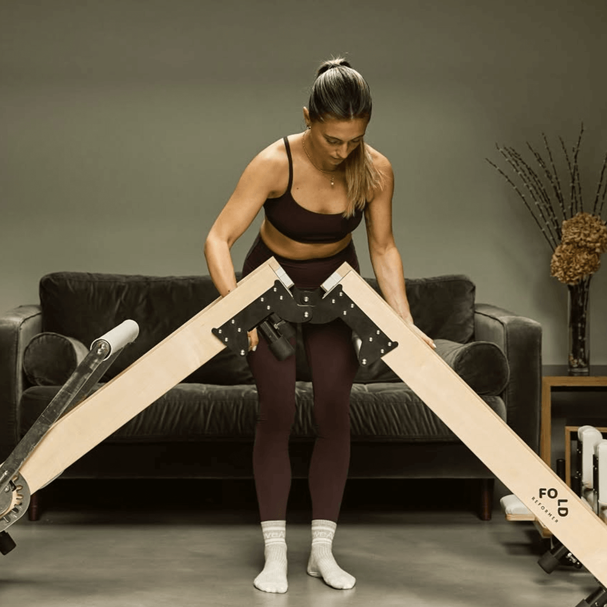 FOLD Reformer app | Reformer Pilates at home